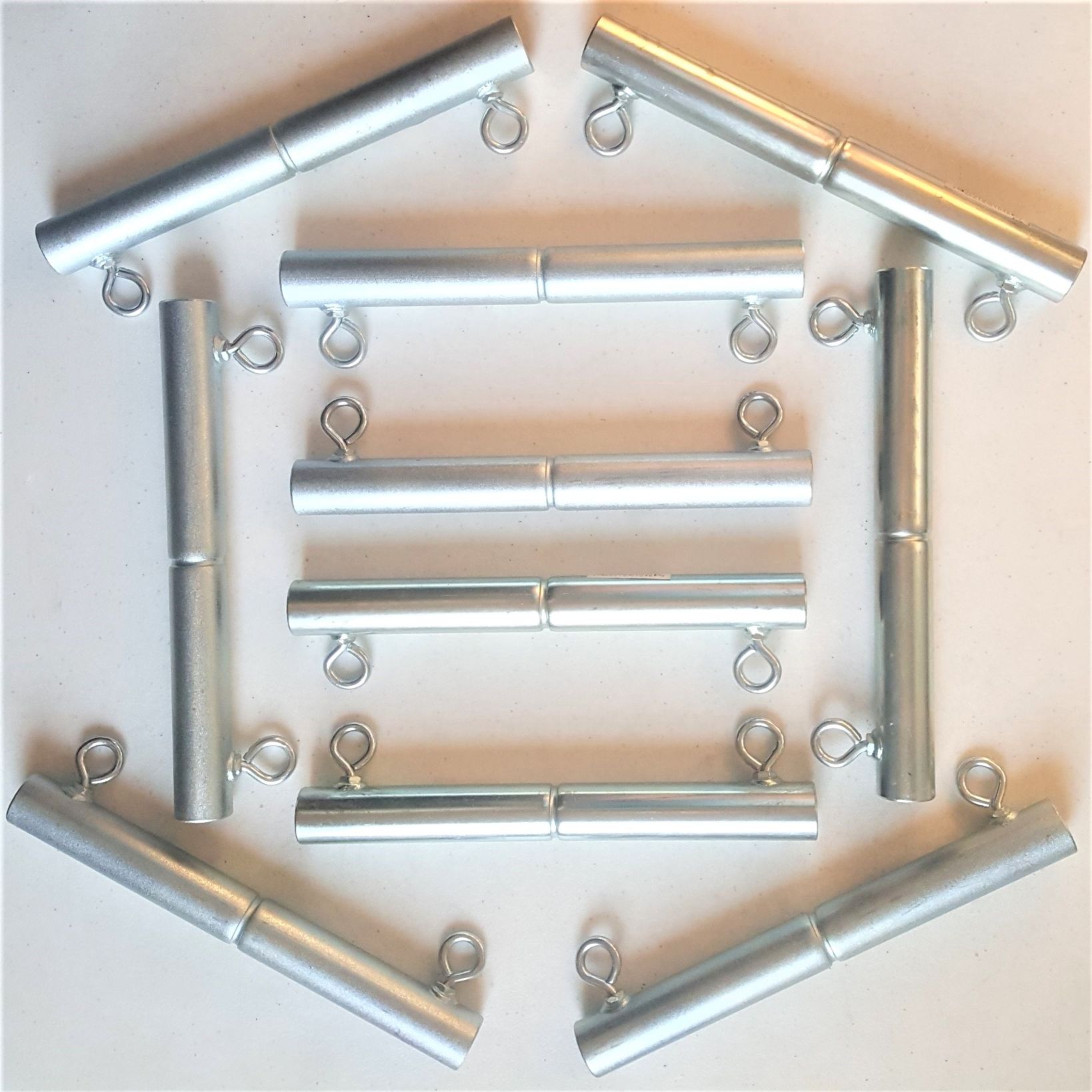 10pc - 2 way JOINER / CONNECTOR / CANOPY FITTING (FCB) 1" pipe ** Free ...