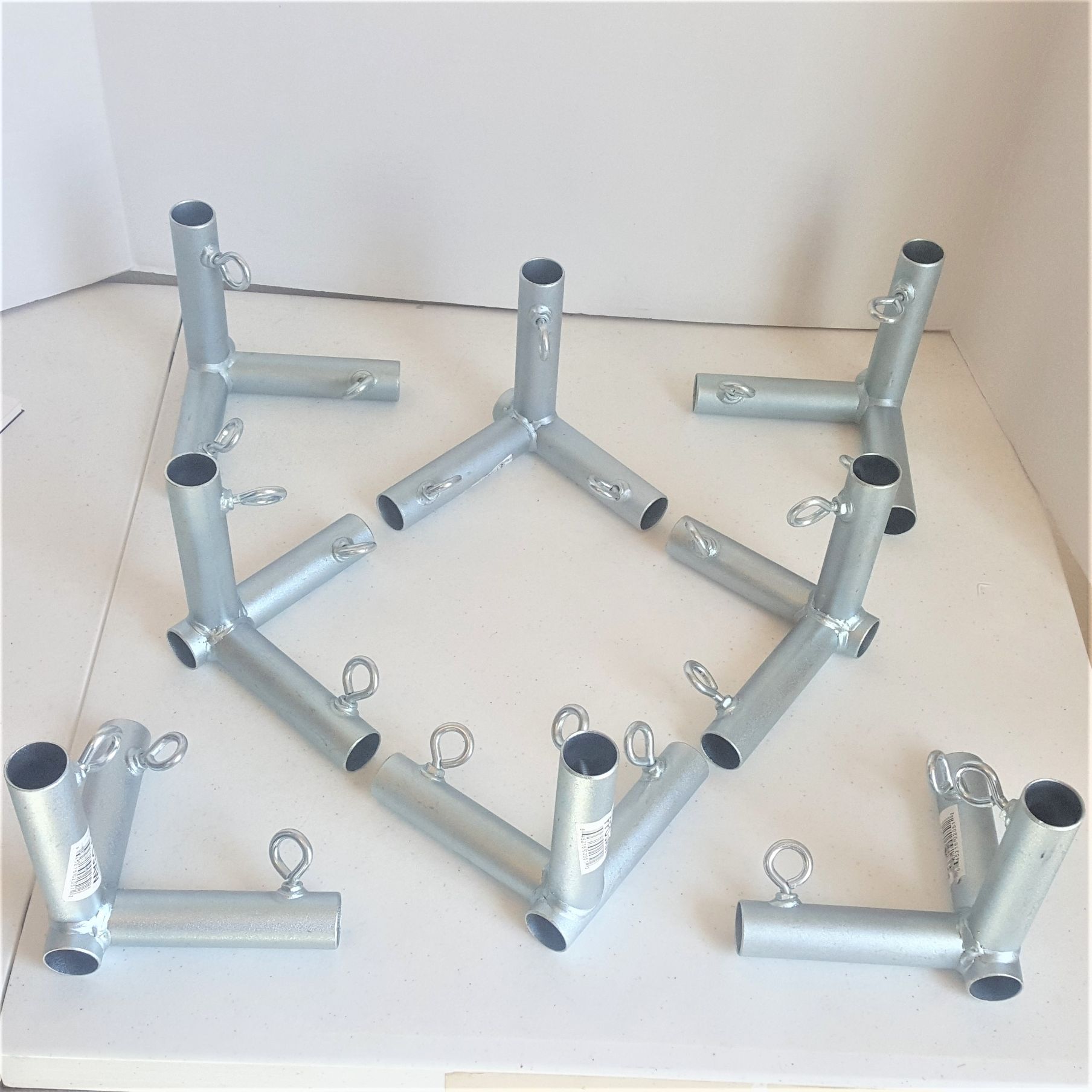 1" 2 WAY CORNER SLIDER CANOPY FITTING ( FO3B) F/S