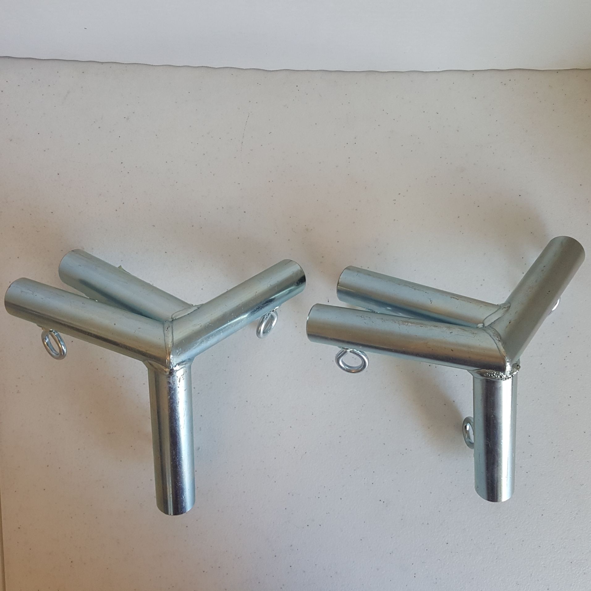 4 way EDGE LOW PEAK SUPPORT FITTING LEFT (P4J1) 3/4" Pipe ~ Canopy ...